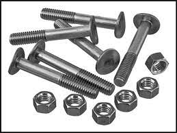 S.R. Smith Stainless Steel Ladder Bolt, nut for Plastic steps set of 6