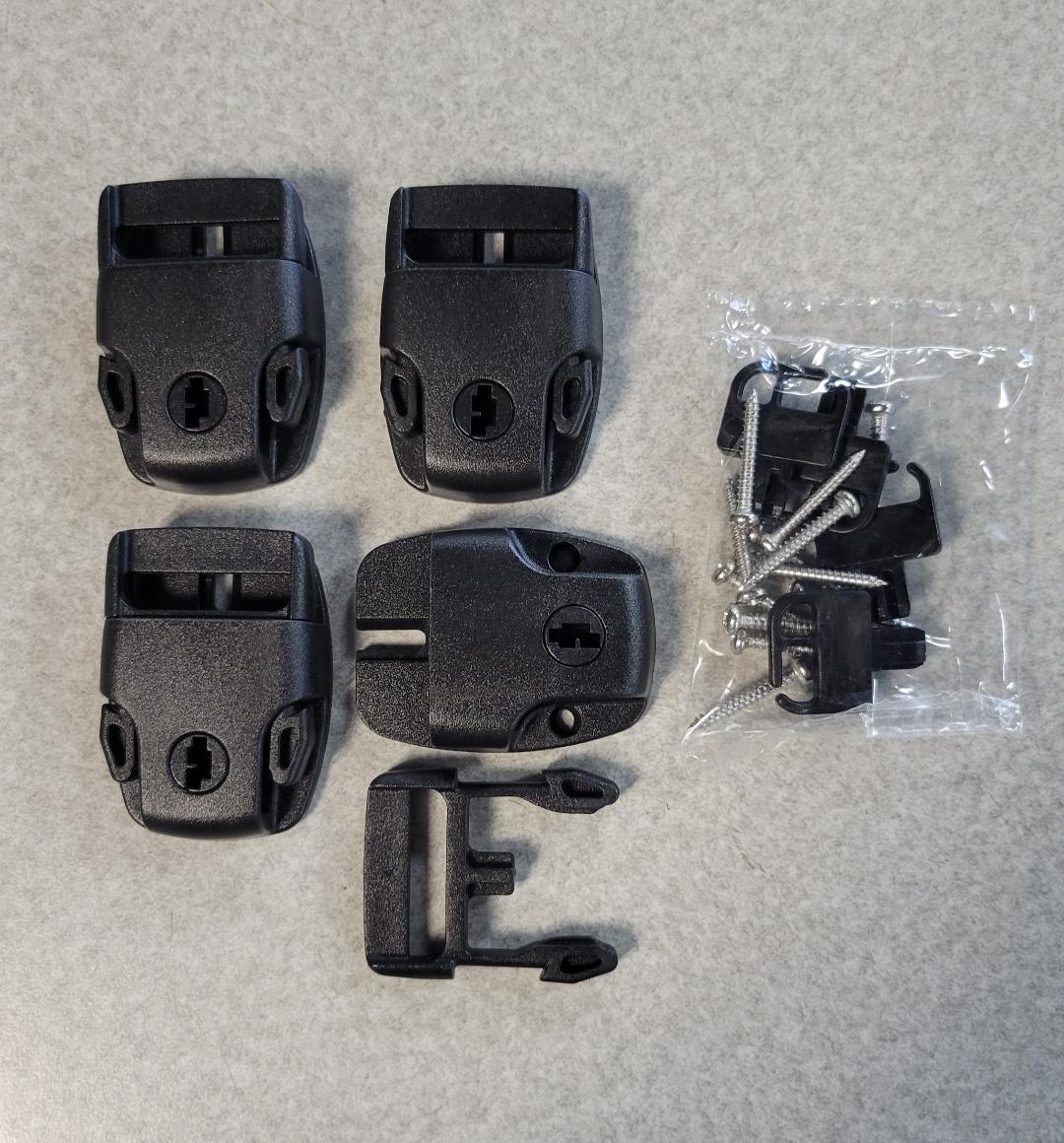 Spa Cover Lock Set Complete