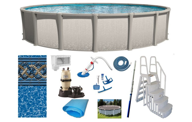 Matrix 54 by Sharkline Pools built tough to be Salt Water compatible